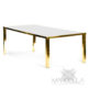 Marbella Event Furniture & Decor Rental - METROPOLITAN GOLD TABLE