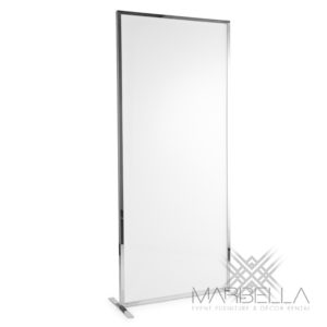 Marbella Event Furniture & Decor Rental - BARCLAY SILVER DIVIDER